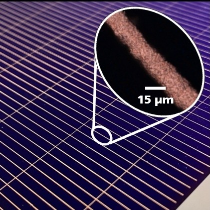 TOPCon solar cells with 24% peak efficiency and 90% less silver ...