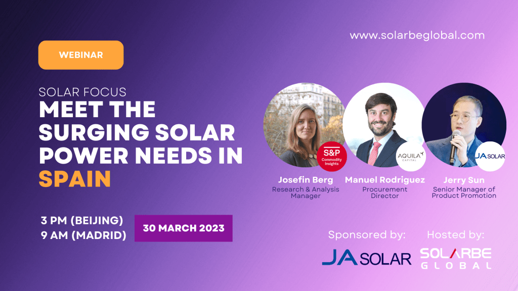 Solar Focus | Meet the Surging Solar Power Needs in Spain | Webinar ...