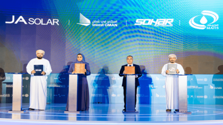 JA Solar to Build 6 GW Solar Cell and 3 GW Module Factory in Oman