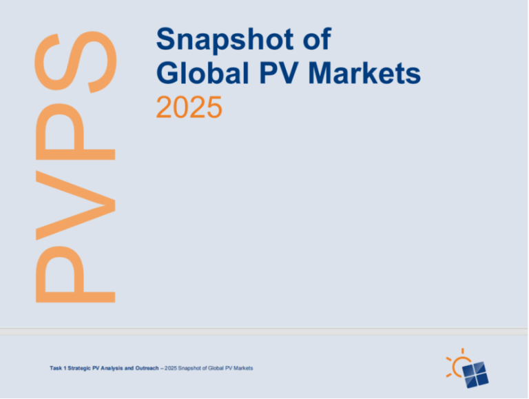 IEA PVPS Report Highlights Robust Global PV Market Growth in 2024