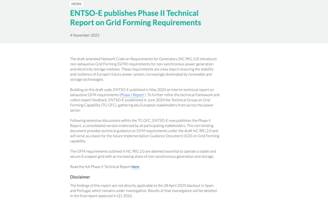 EU New Regulation: Energy Storage Systems Above 1MW Must Possess Grid ...